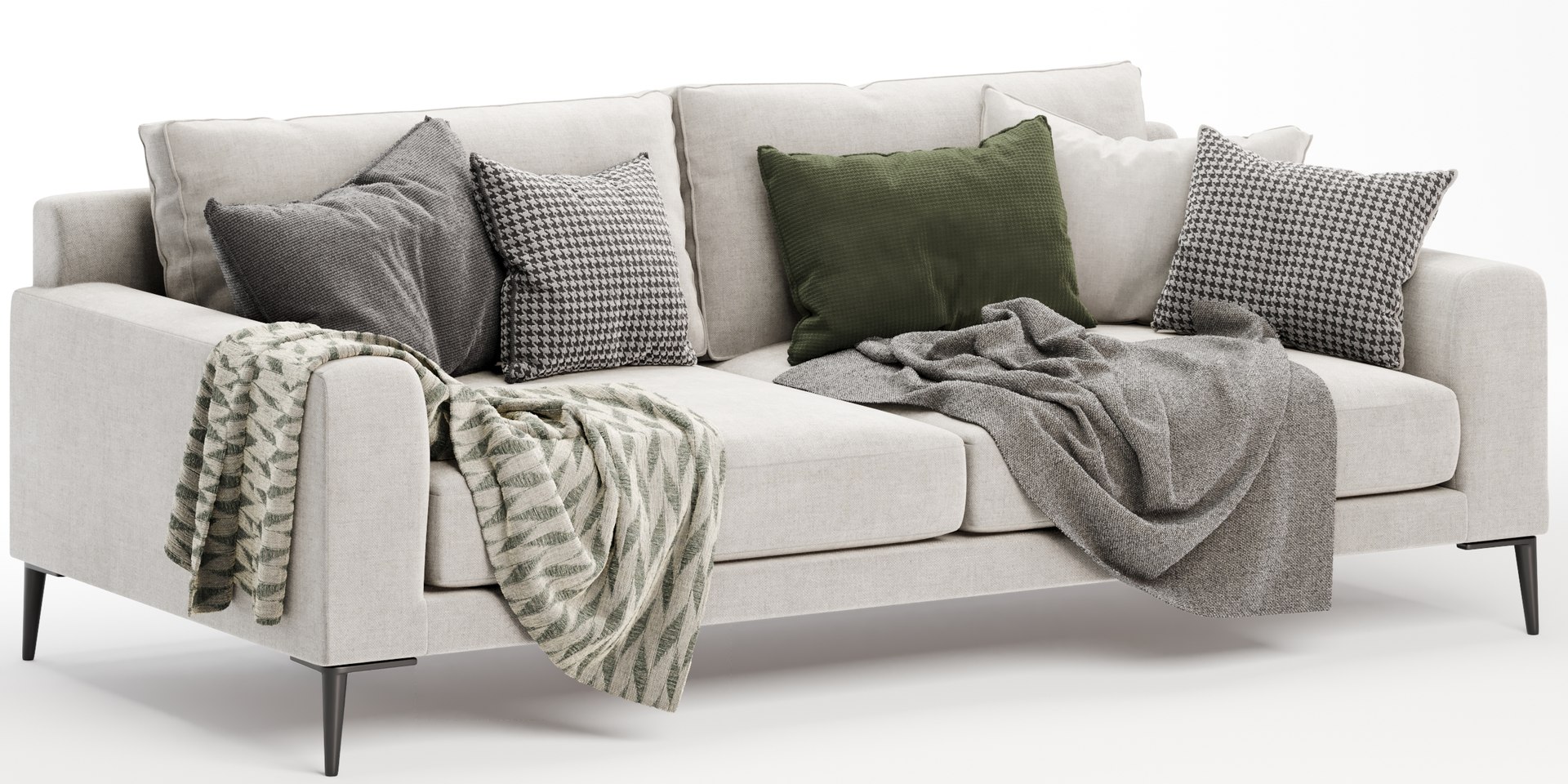 Harper Sofa 3D Model - TurboSquid 2141399