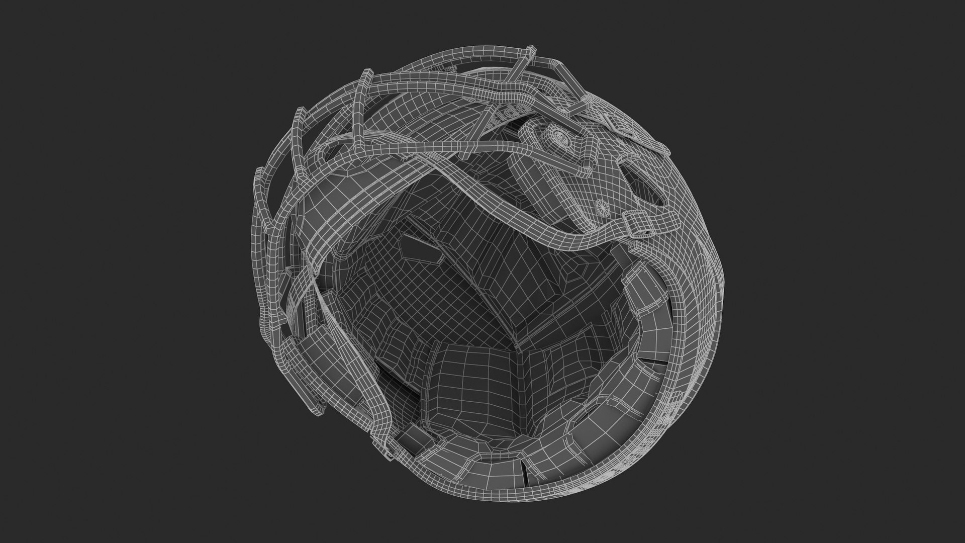 3D Riddell Victor Youth Helmet PBR Realistic Model - TurboSquid 2053796