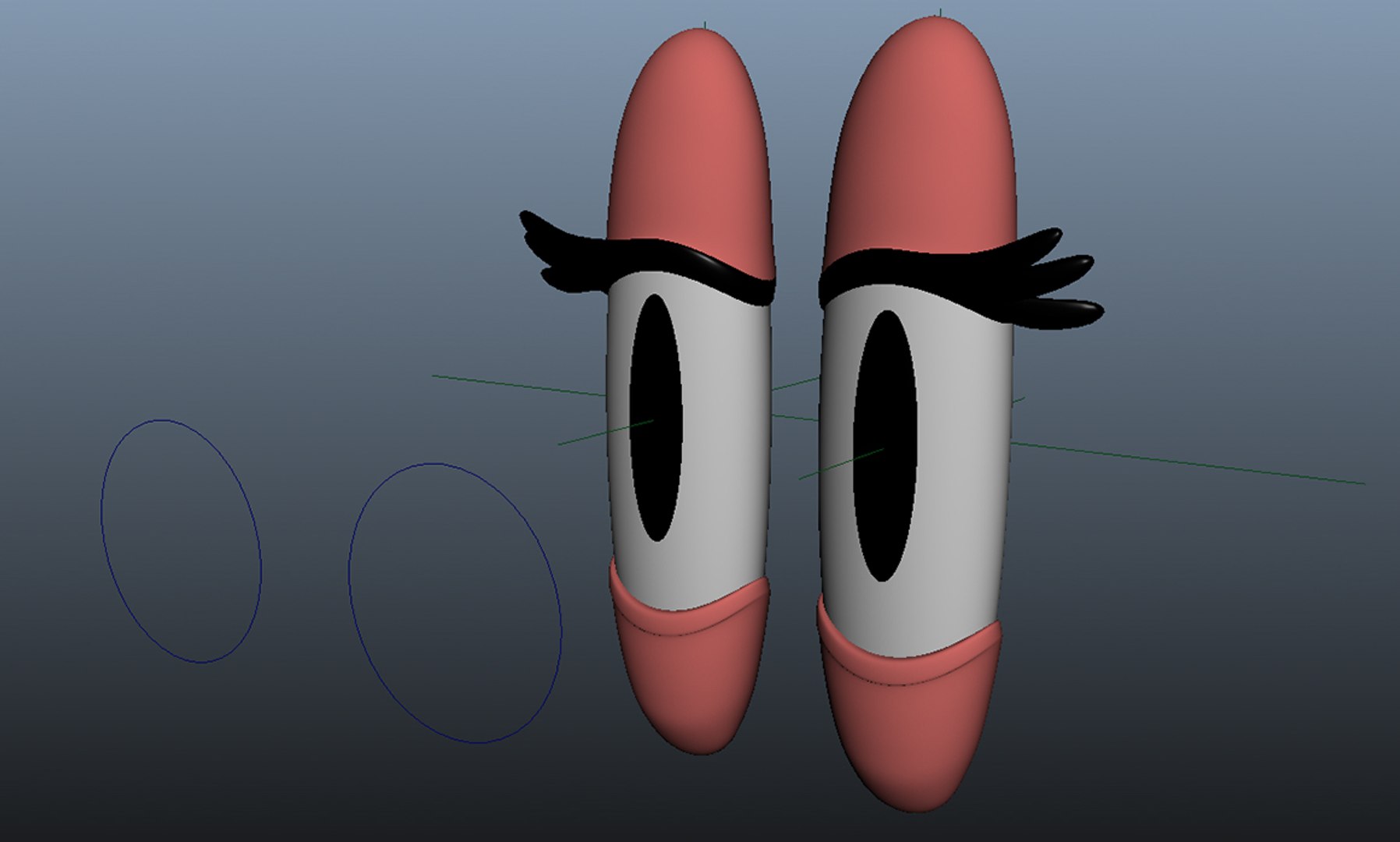 Cartoon eye rig 3D model - TurboSquid 1218672