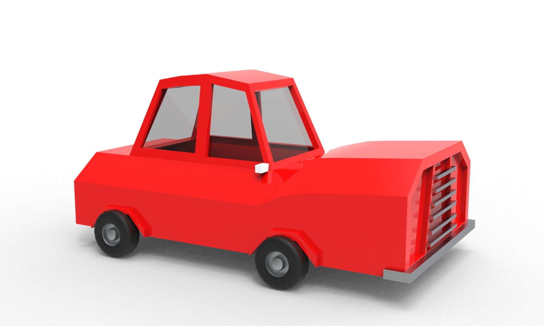 3D Model Red-car 3D Model - TurboSquid 2344080