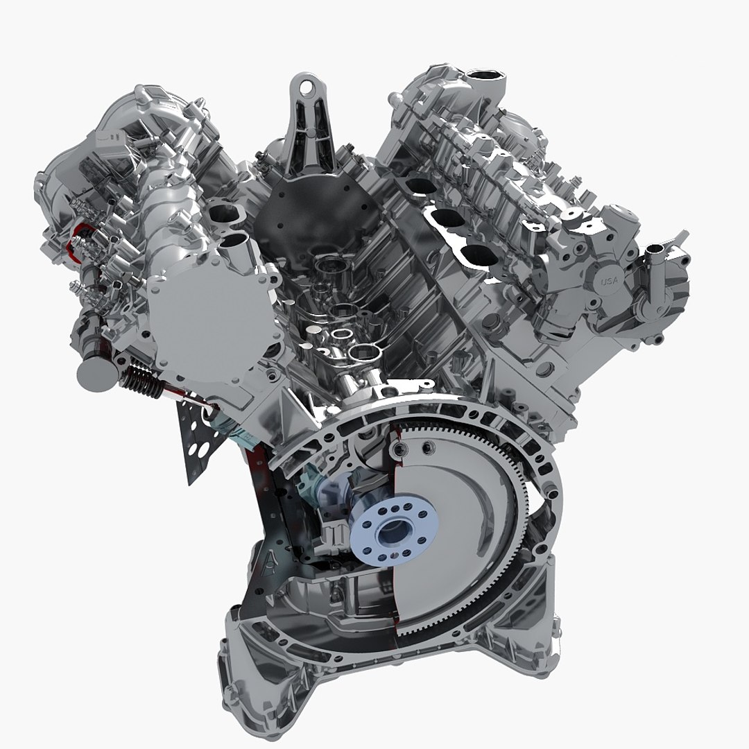 Petrol Engine 3d Max