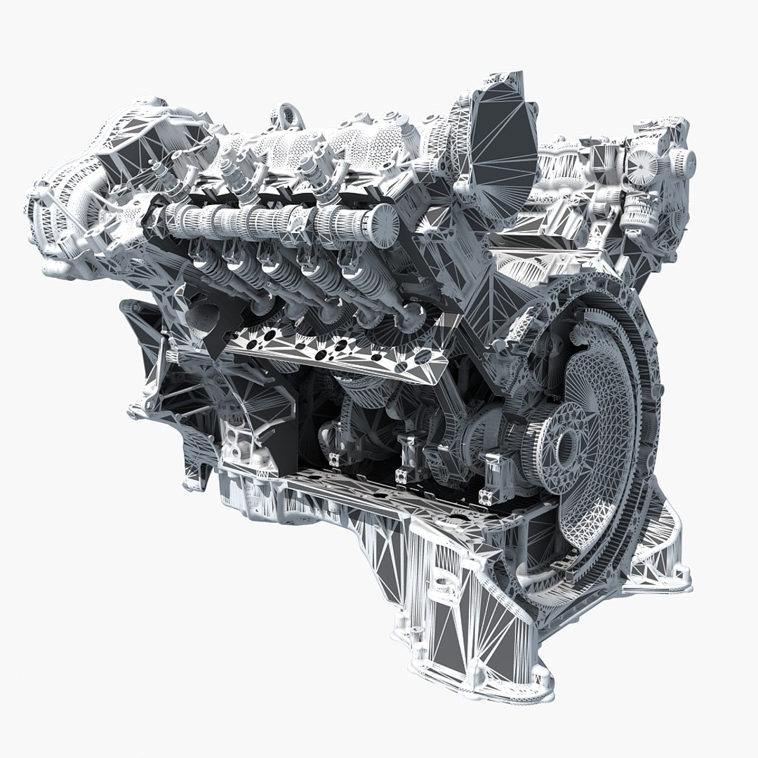 Petrol Engine 3d Max