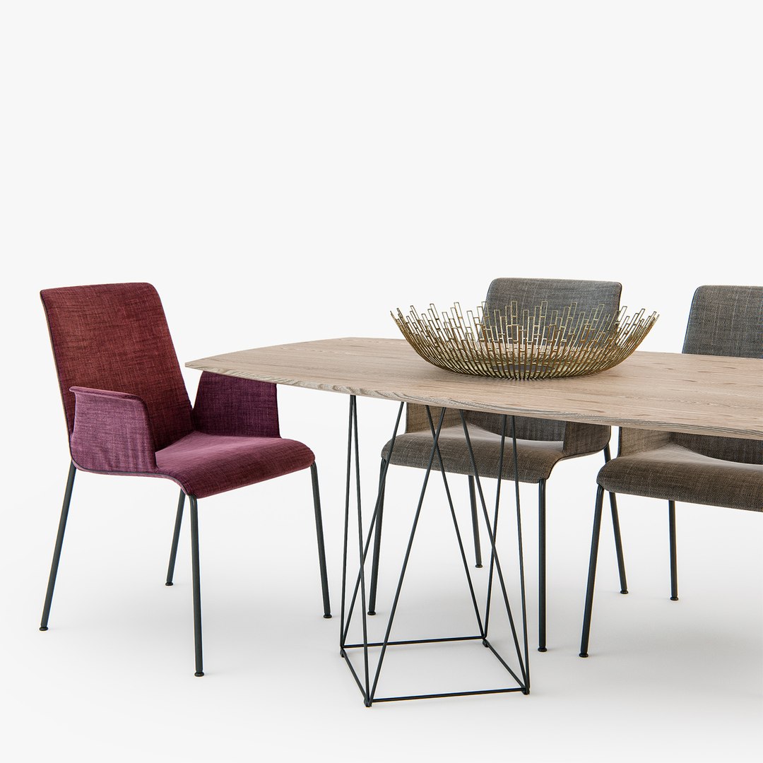 3d Walter Knoll Liz Chair