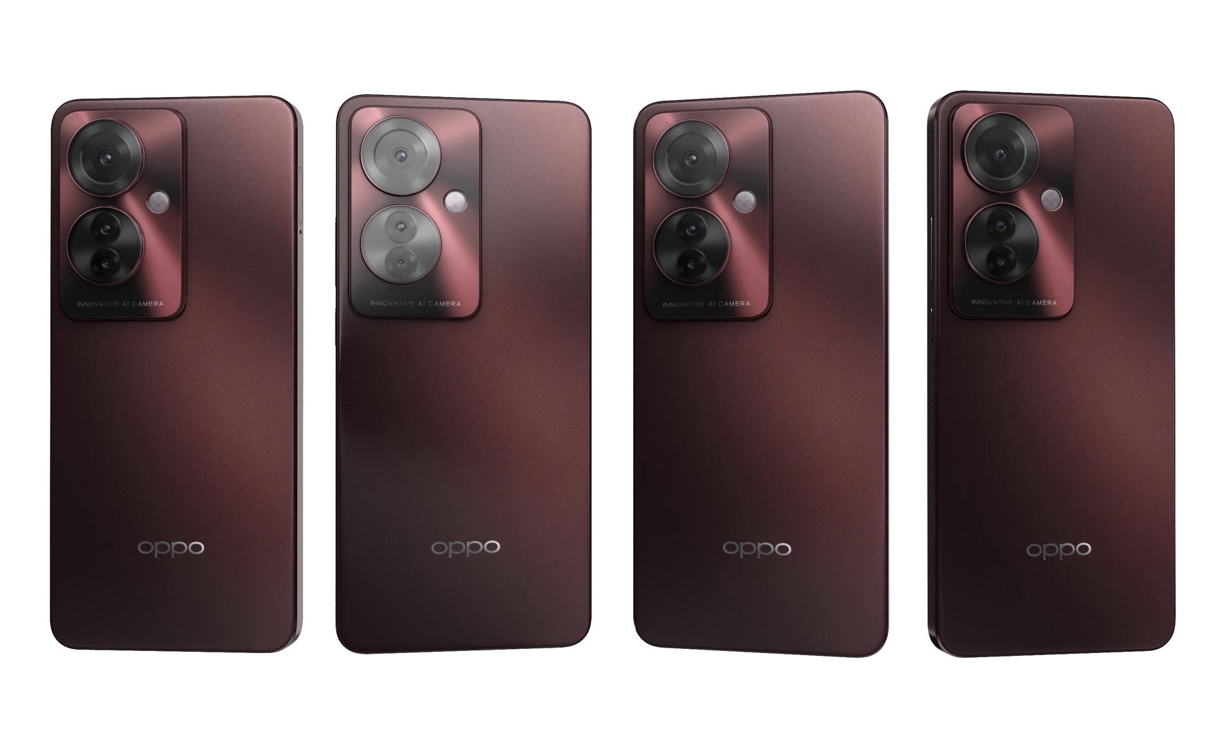3D OPPO F25 Pro 5G Lava Red Model - TurboSquid 2199137
