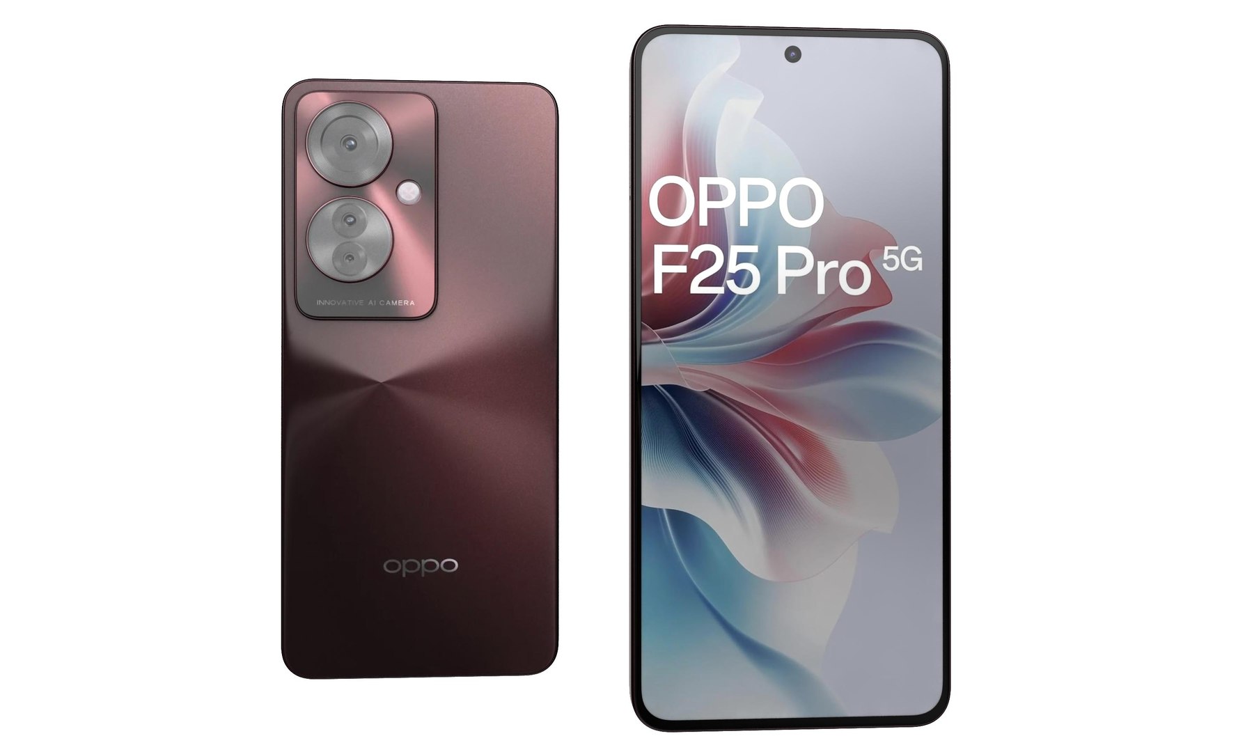 3D OPPO F25 Pro 5G Lava Red Model - TurboSquid 2199137