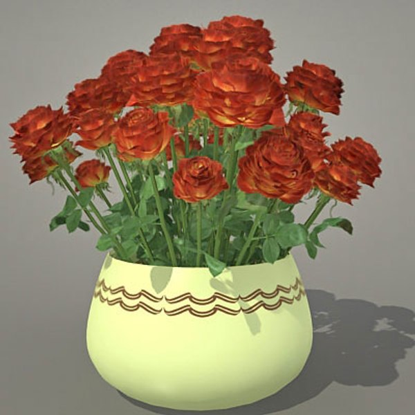 flower bouquet 3d model