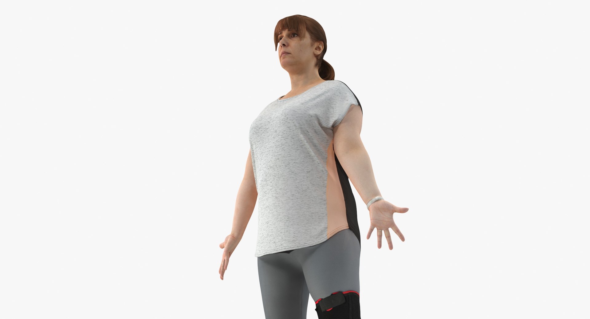 3D model Mila Sport A Pose - TurboSquid 2071728