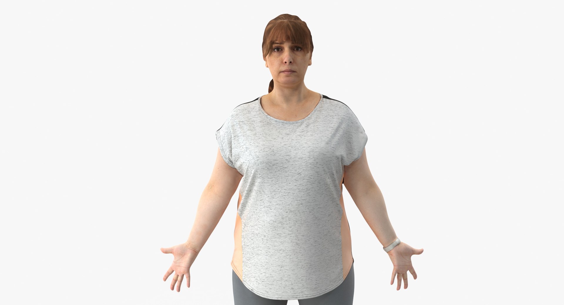 3D model Mila Sport A Pose - TurboSquid 2071728