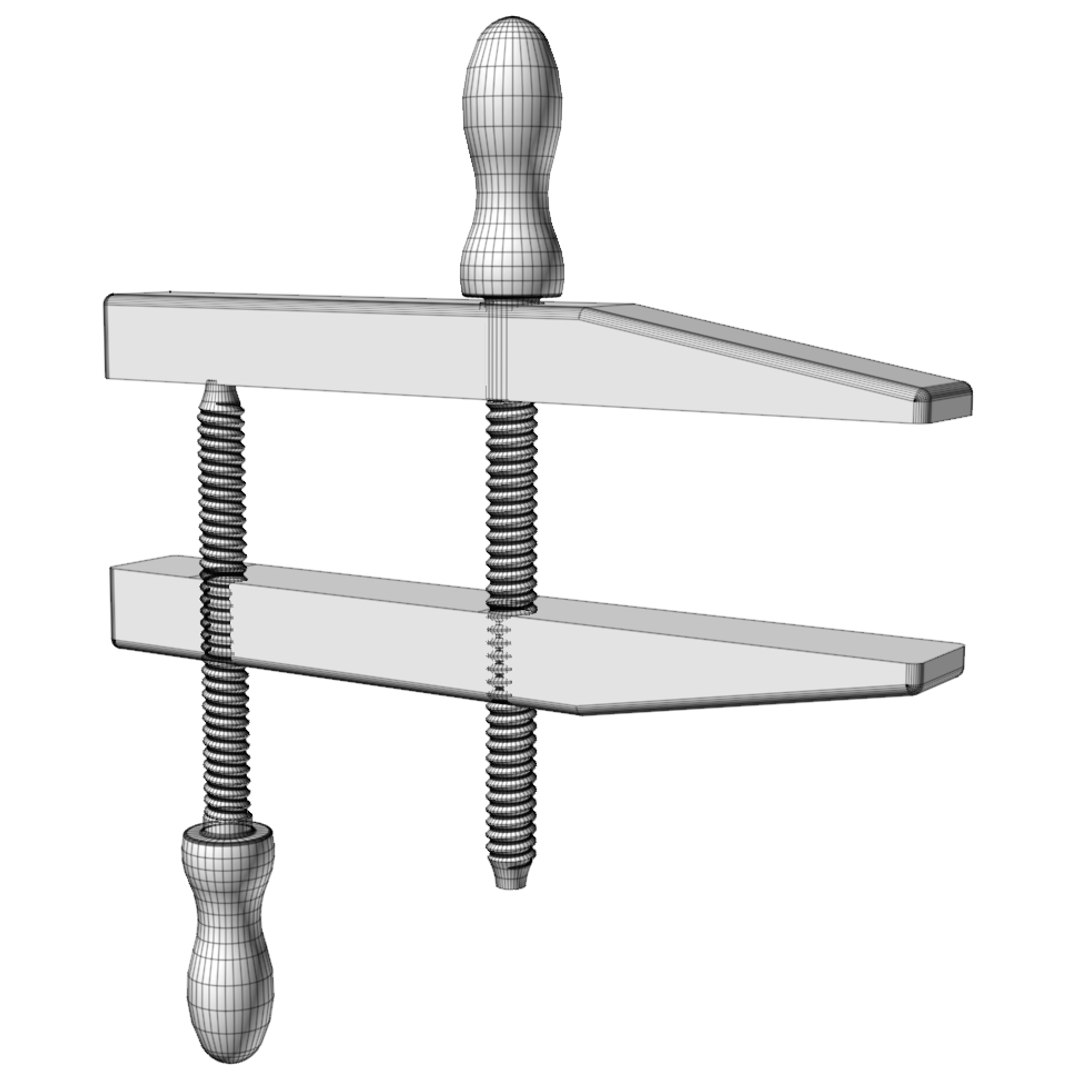 3D Model Wooden Joiners Clamp - TurboSquid 1410471