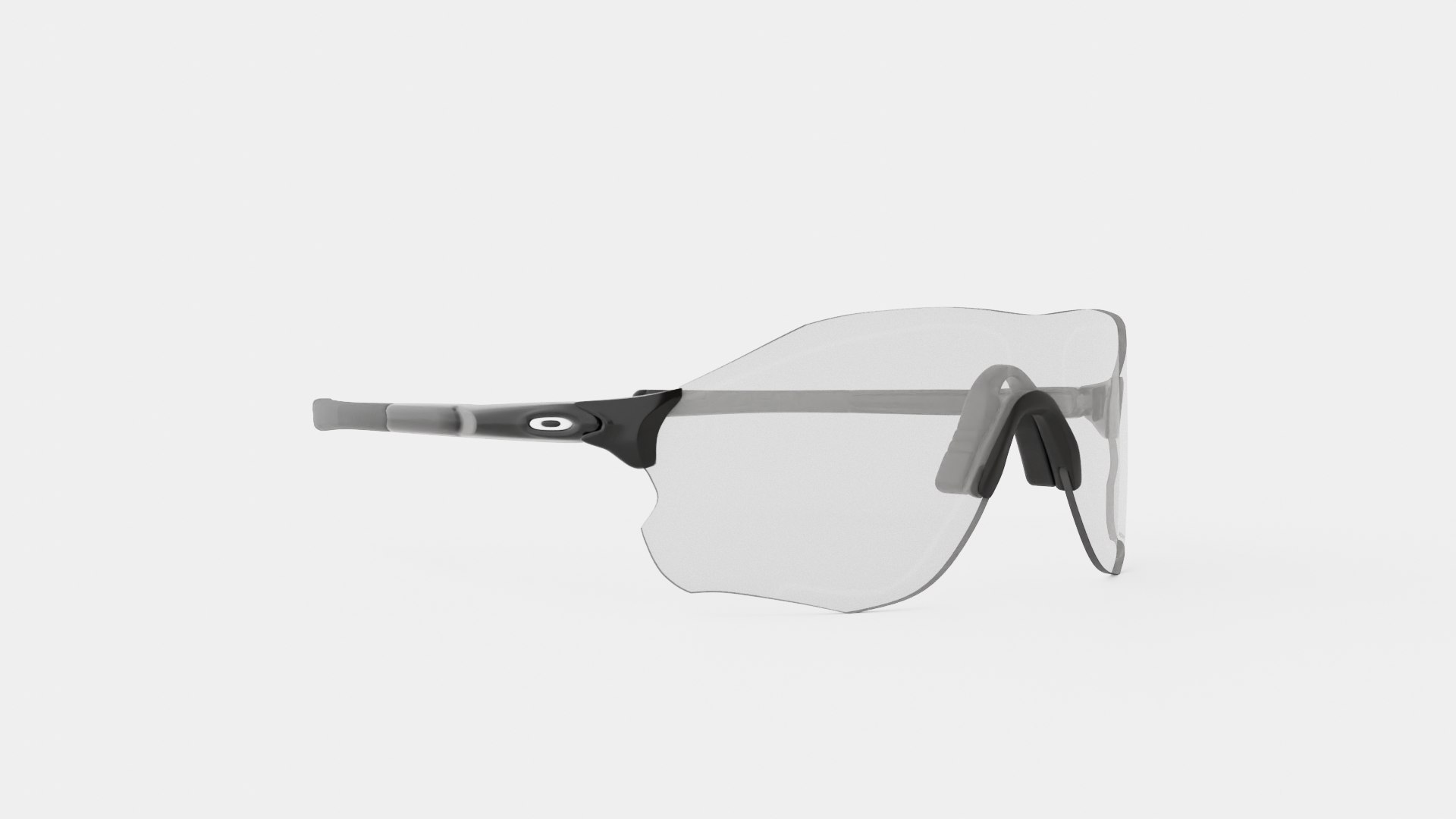 Oakley EVZero Path - Clear To Black Photochromic Sport Glasses 3D Model - TurboSquid 2232341