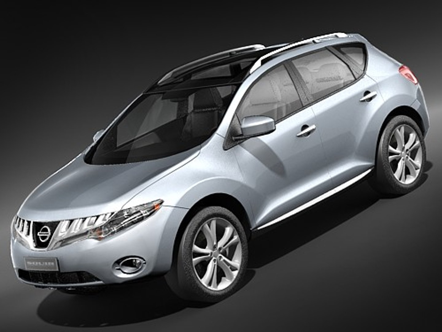 3d Model Nissan Murano 2009 Suv