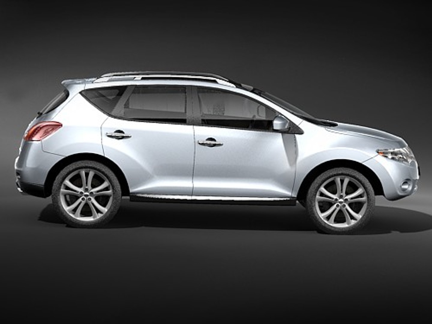 3d Model Nissan Murano 2009 Suv