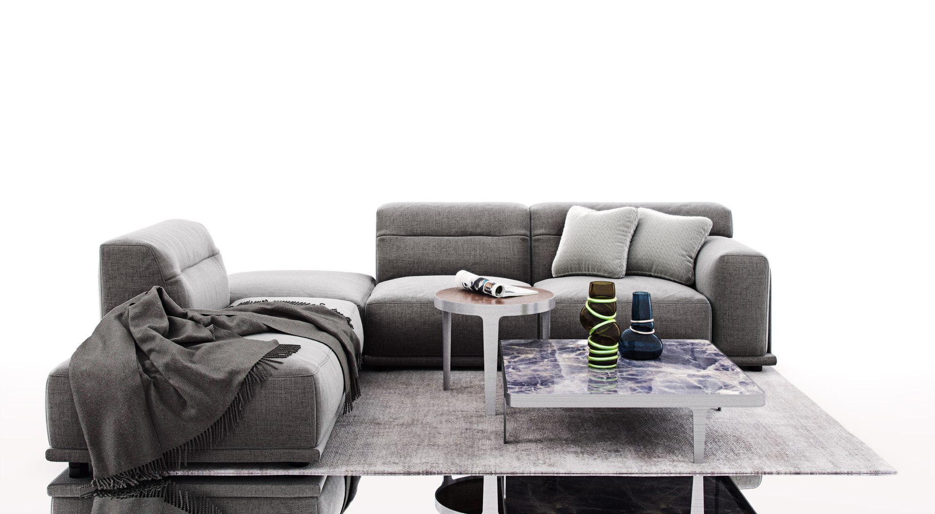 Natuzzi Dorian 3D Model - TurboSquid 1252967