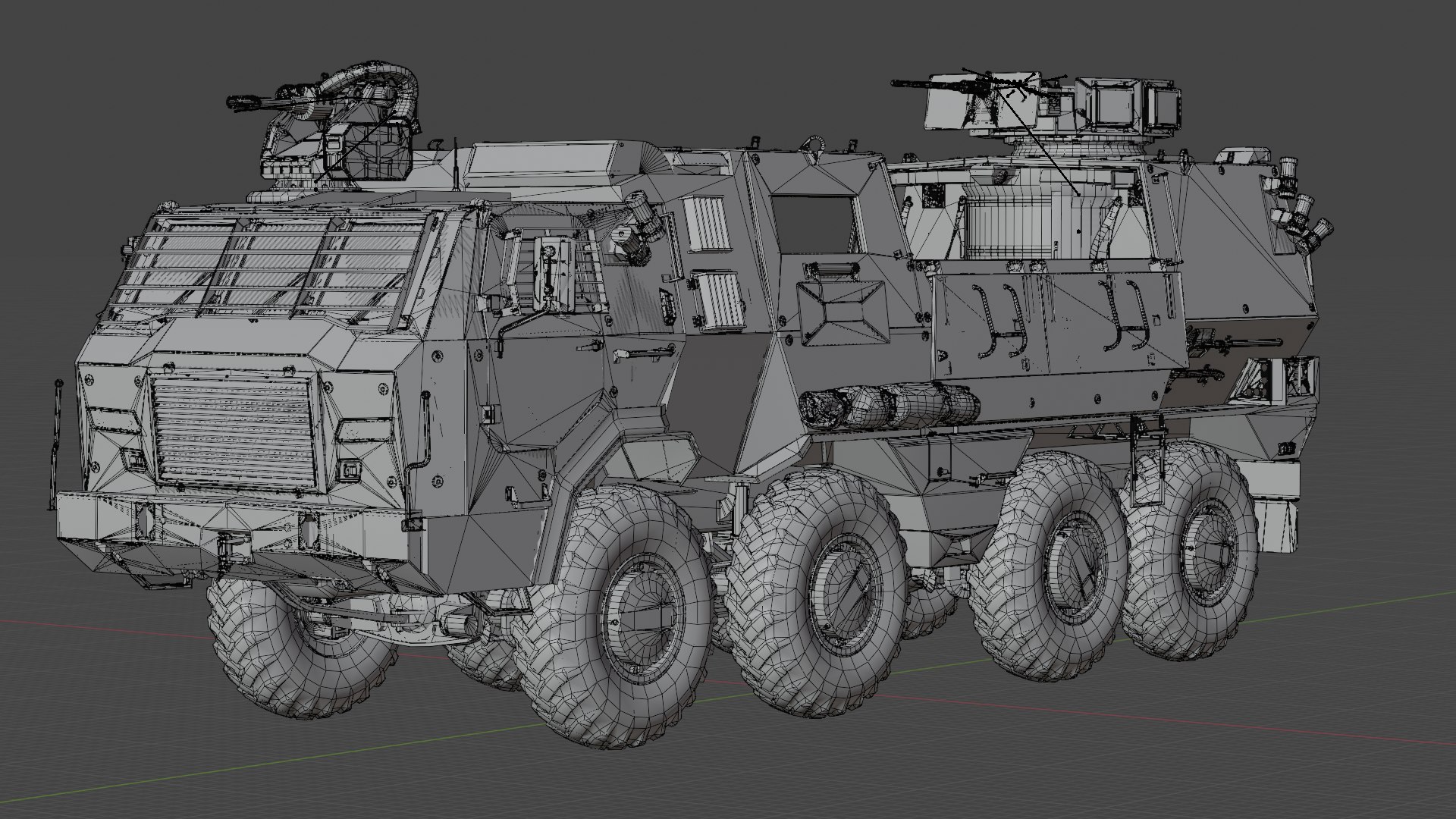 Military Vehicle MRAP 3D - TurboSquid 2349476