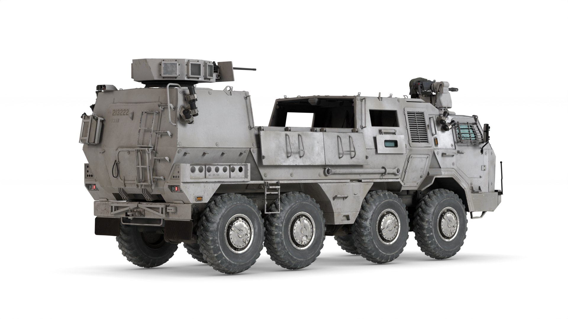 Military Vehicle MRAP 3D - TurboSquid 2349476
