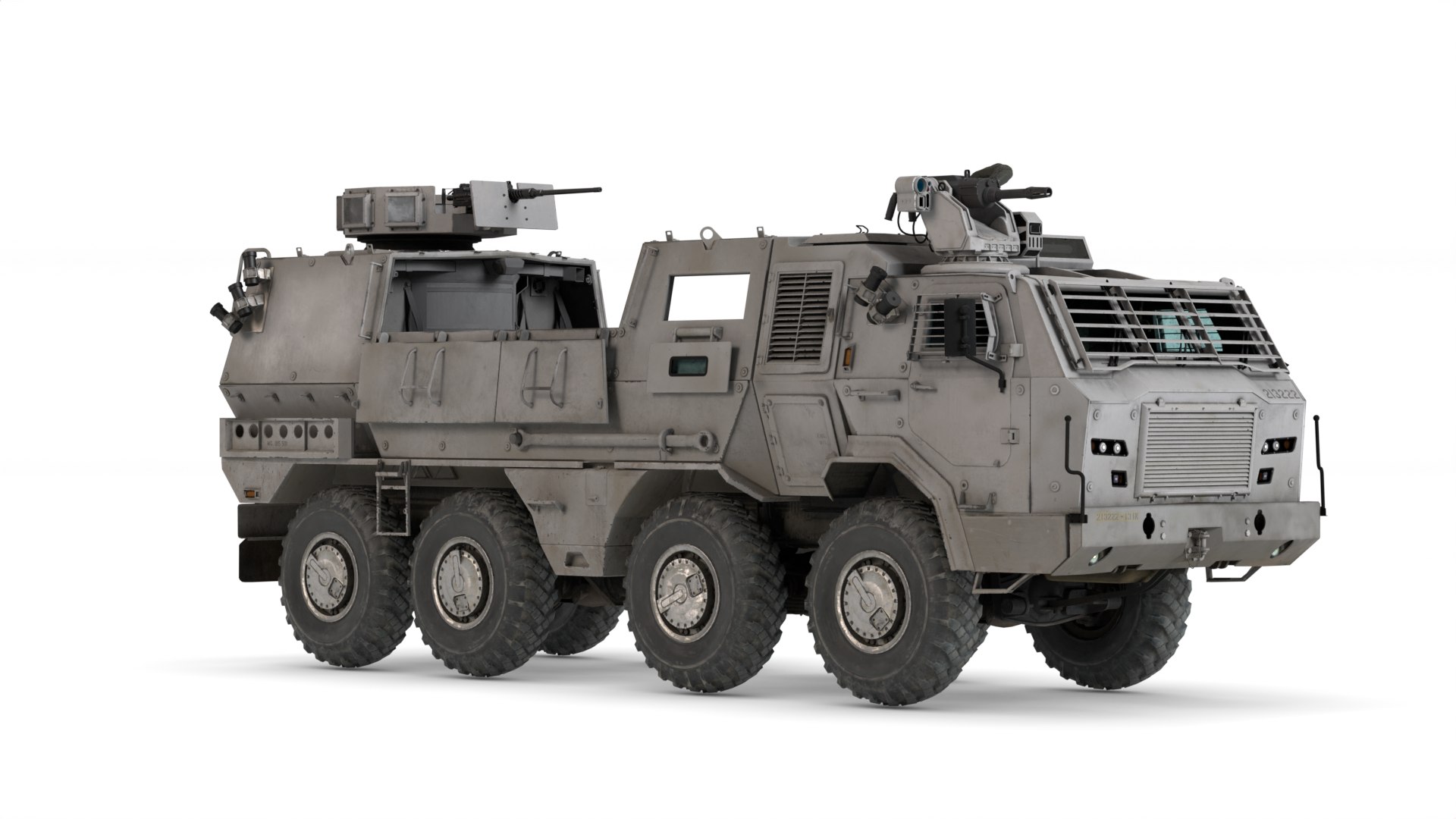 Military Vehicle MRAP 3D - TurboSquid 2349476