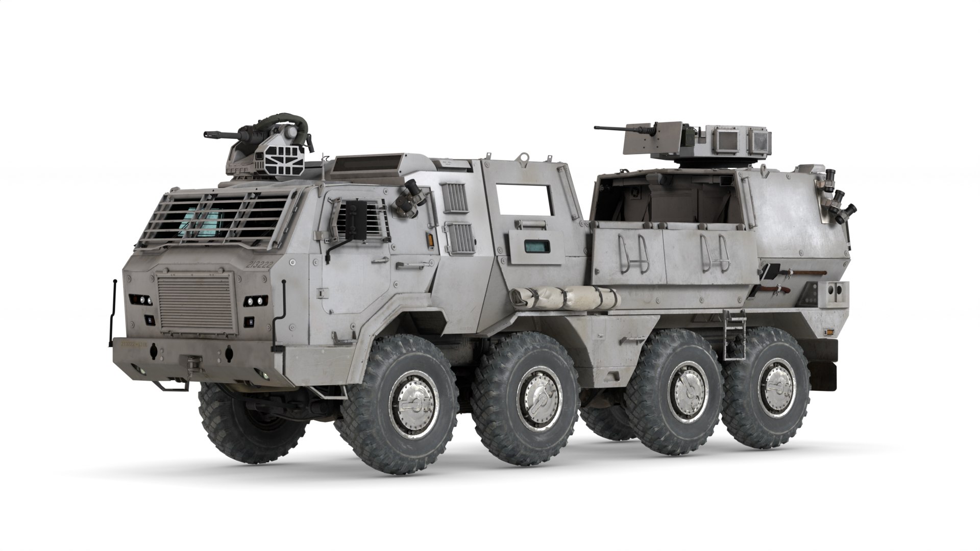 Military Vehicle MRAP 3D - TurboSquid 2349476