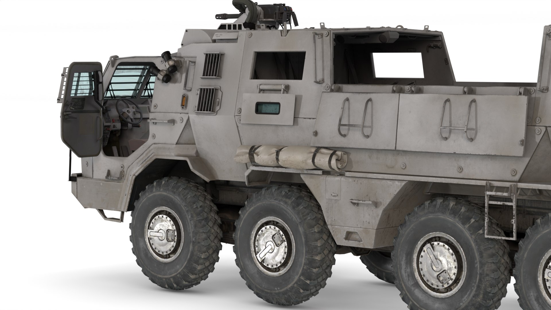 Military Vehicle MRAP 3D - TurboSquid 2349476