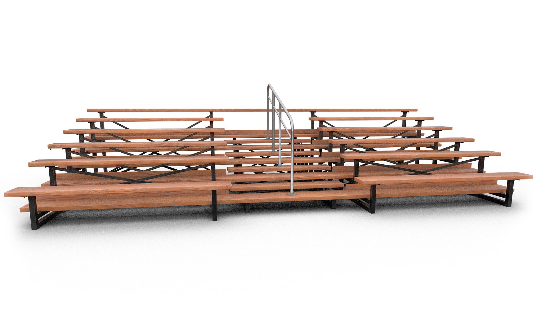 3D Model Stadium Bench - TurboSquid 2120708