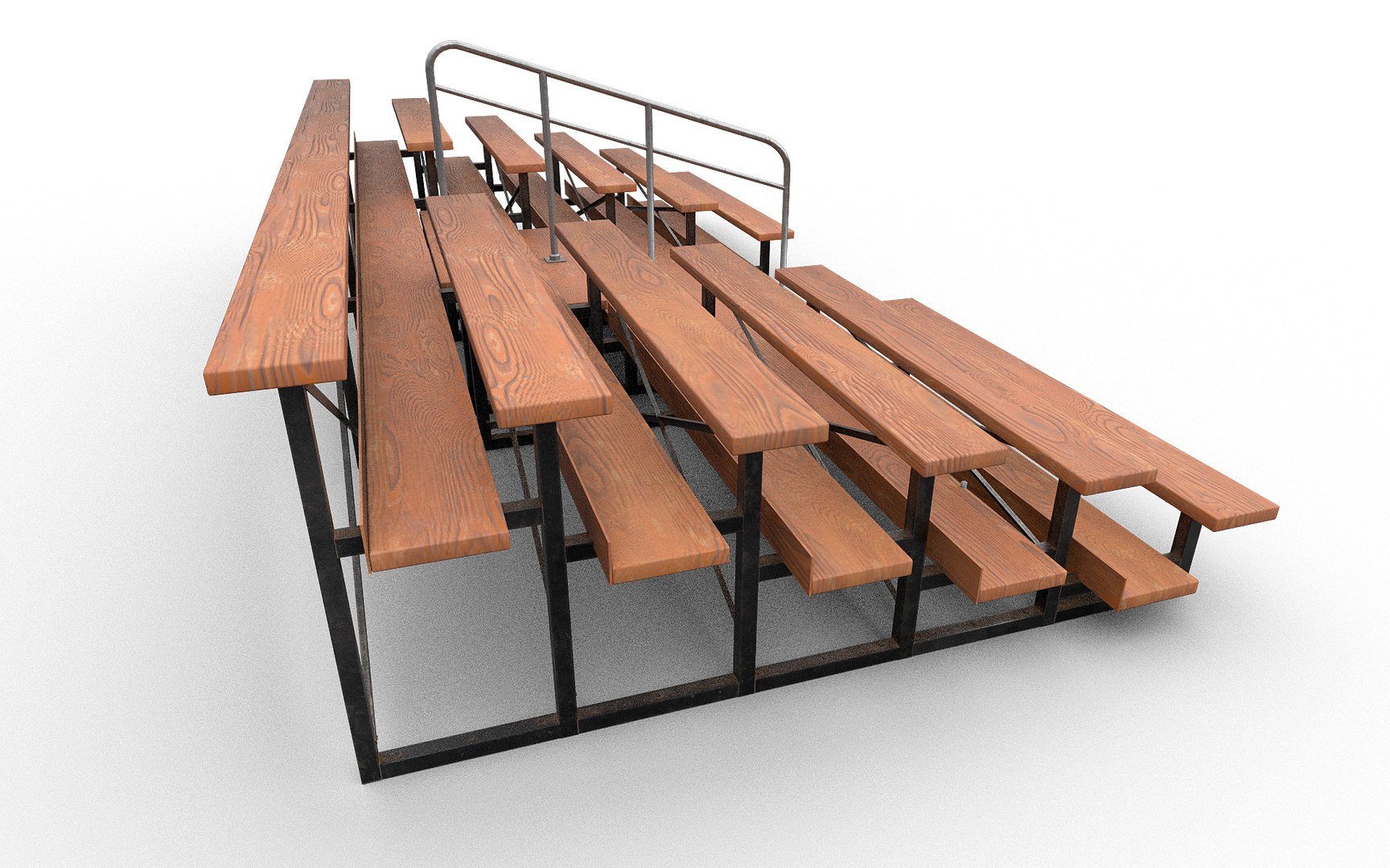3D Model Stadium Bench - TurboSquid 2120708