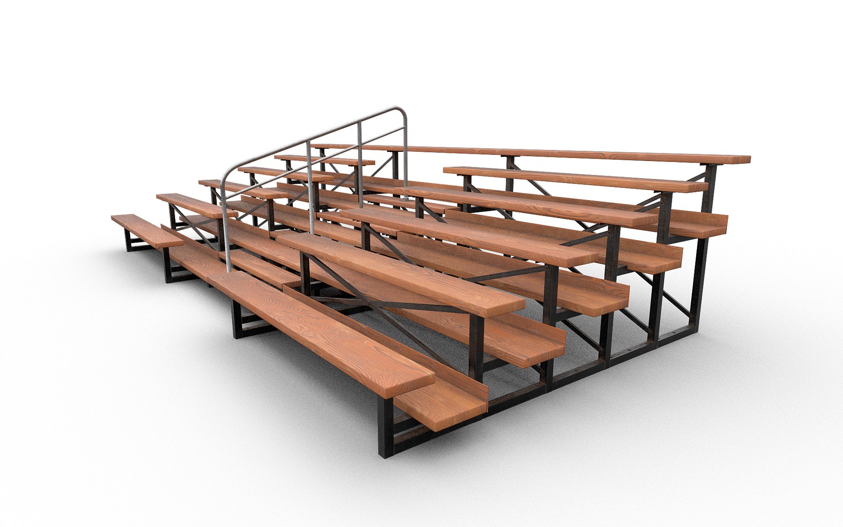 3D Model Stadium Bench - TurboSquid 2120708
