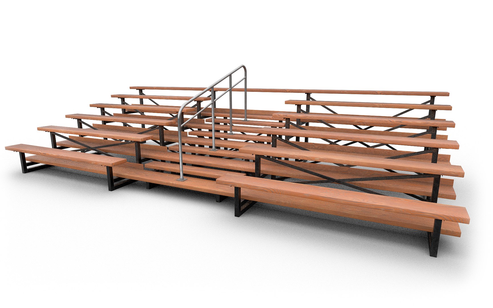 3D Model Stadium Bench - TurboSquid 2120708
