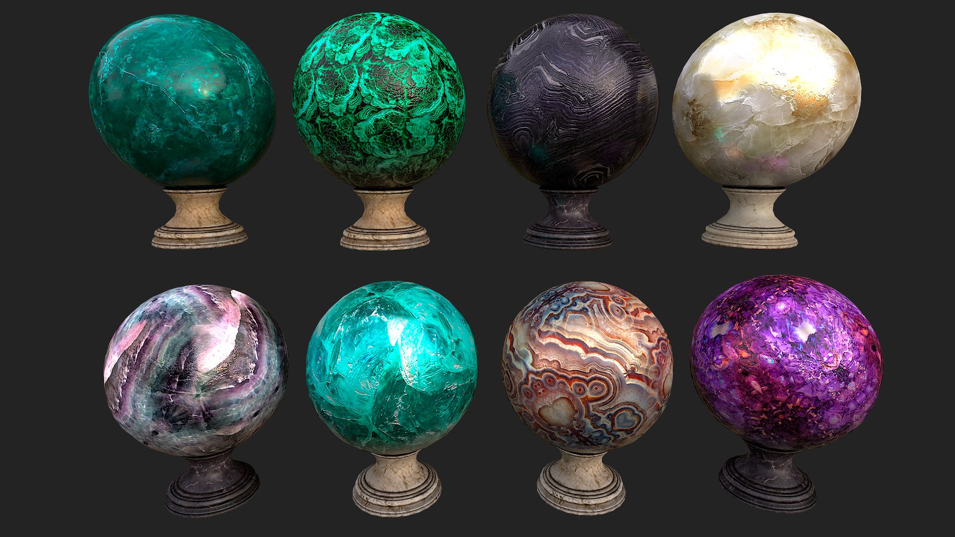 3D Fortune Teller Set - TurboSquid 1840160