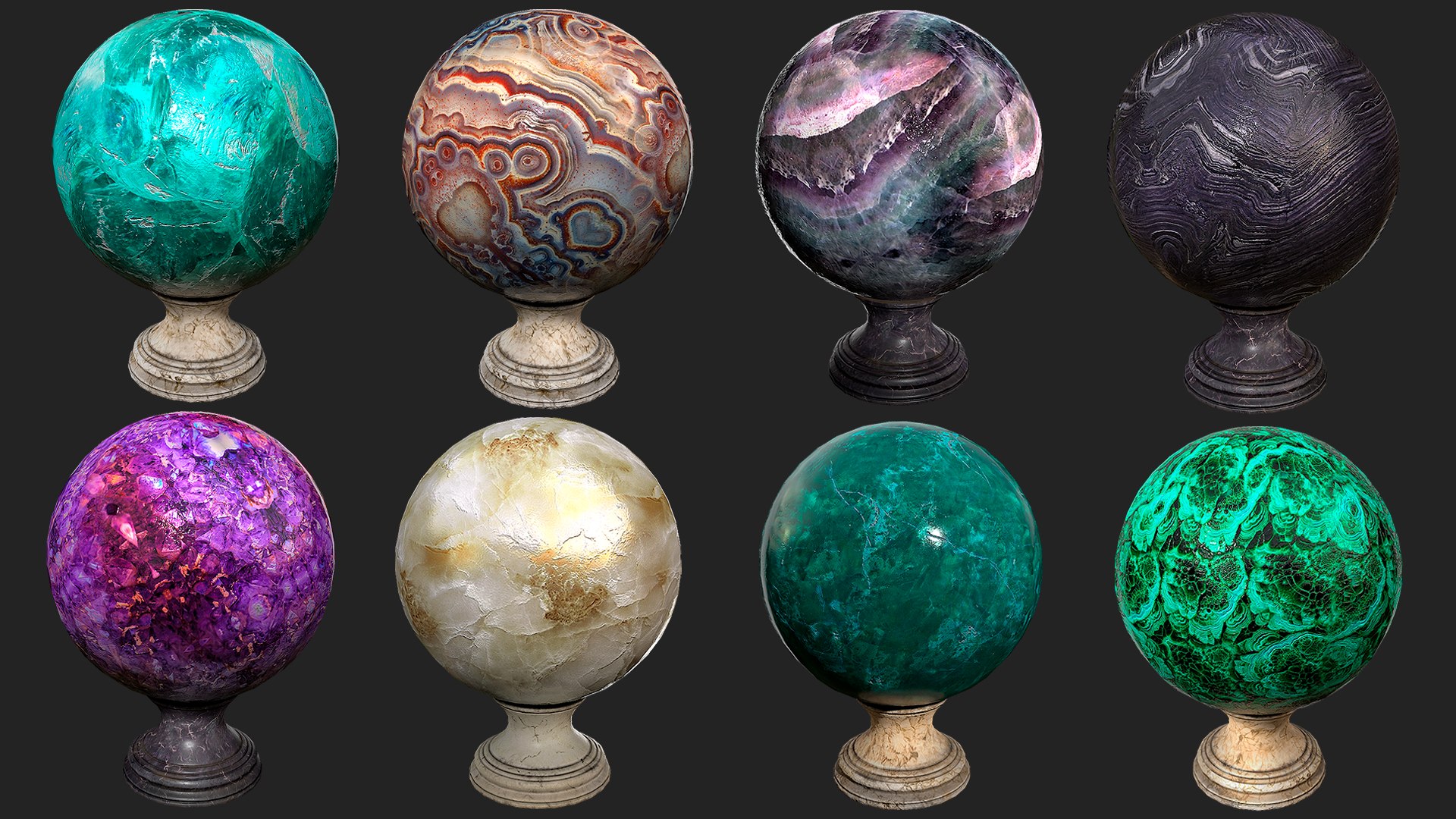 3D Fortune Teller Set - TurboSquid 1840160