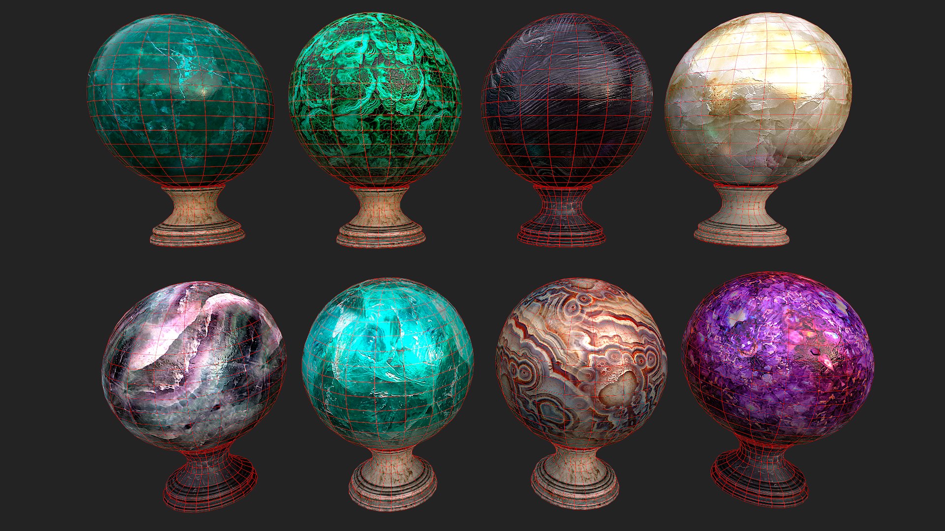 3D Fortune Teller Set - TurboSquid 1840160