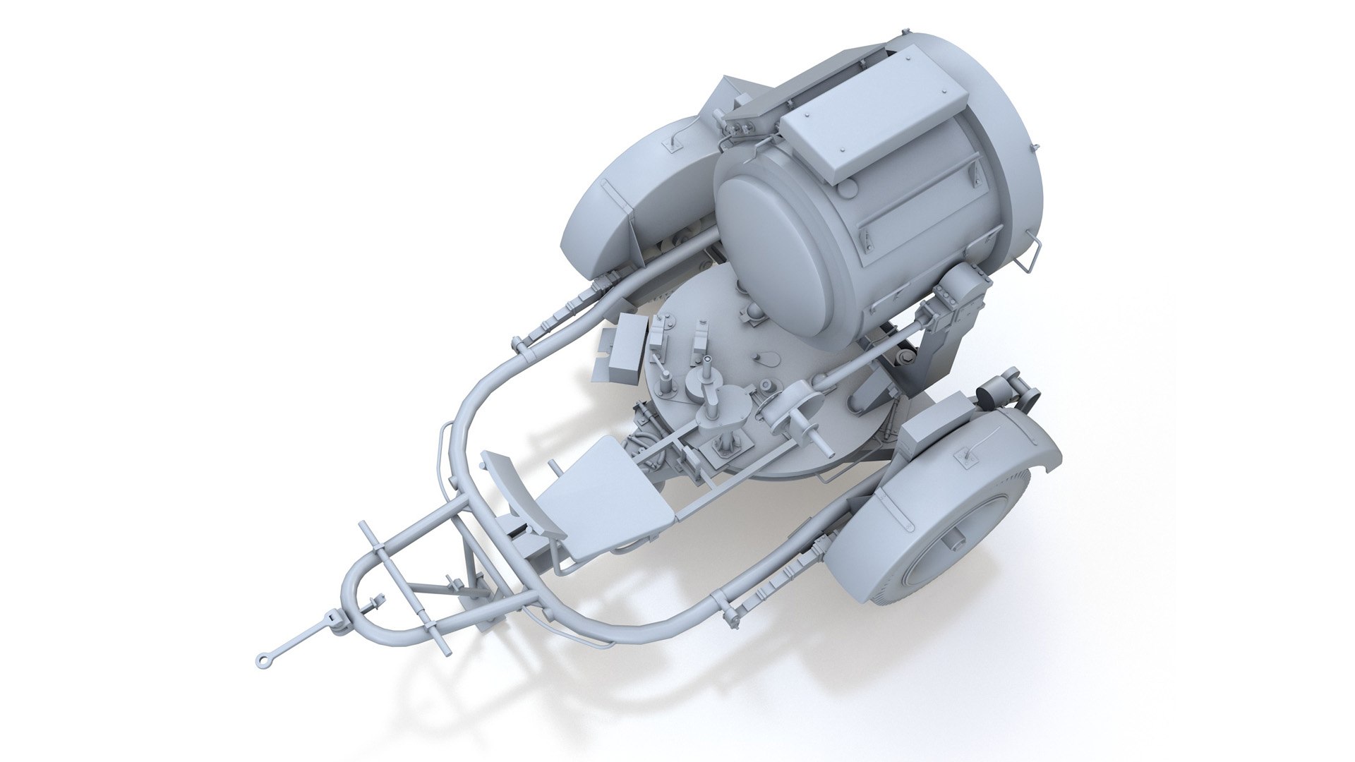 3D 60cm Flak Scheinwerfer 36 - Flak SW36 - TurboSquid 1943077
