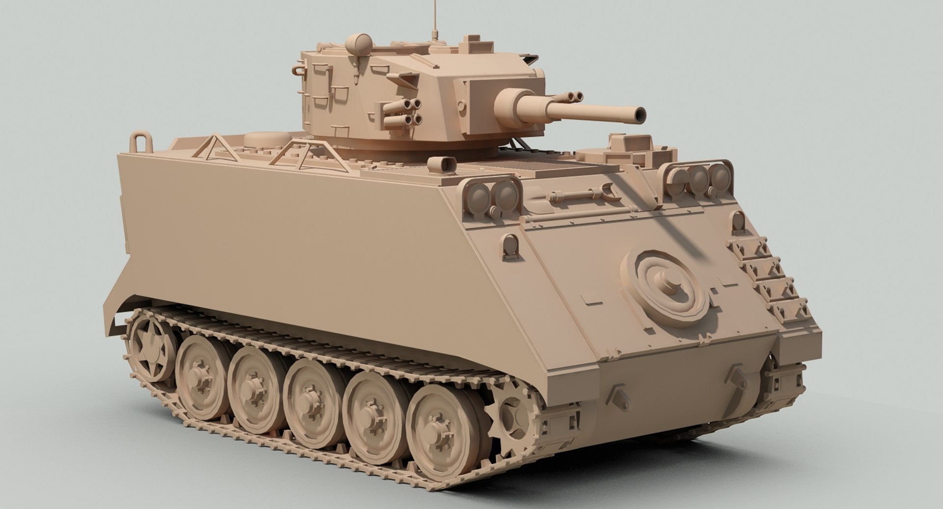 3D Model M113a1 Support Vehicle - TurboSquid 1397079