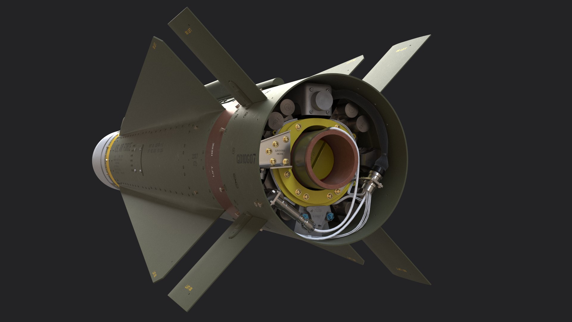 Agm-65 Maverick Missile 3D Model - TurboSquid 1579567
