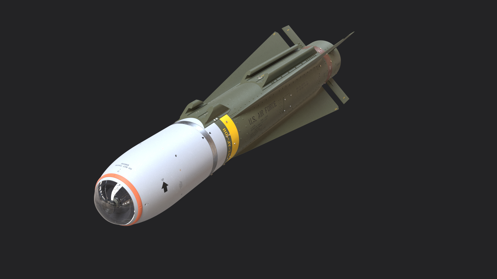 Agm-65 Maverick Missile 3D Model - TurboSquid 1579567