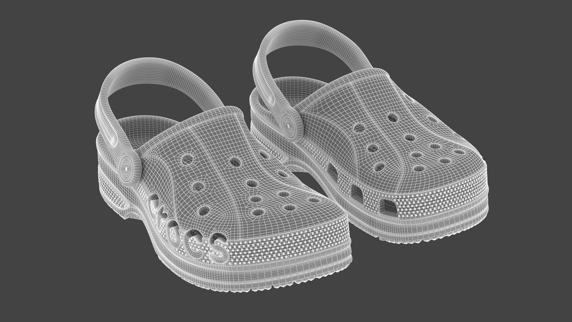 Crocs Baya Clog Army Green 3D Model - TurboSquid 2416274