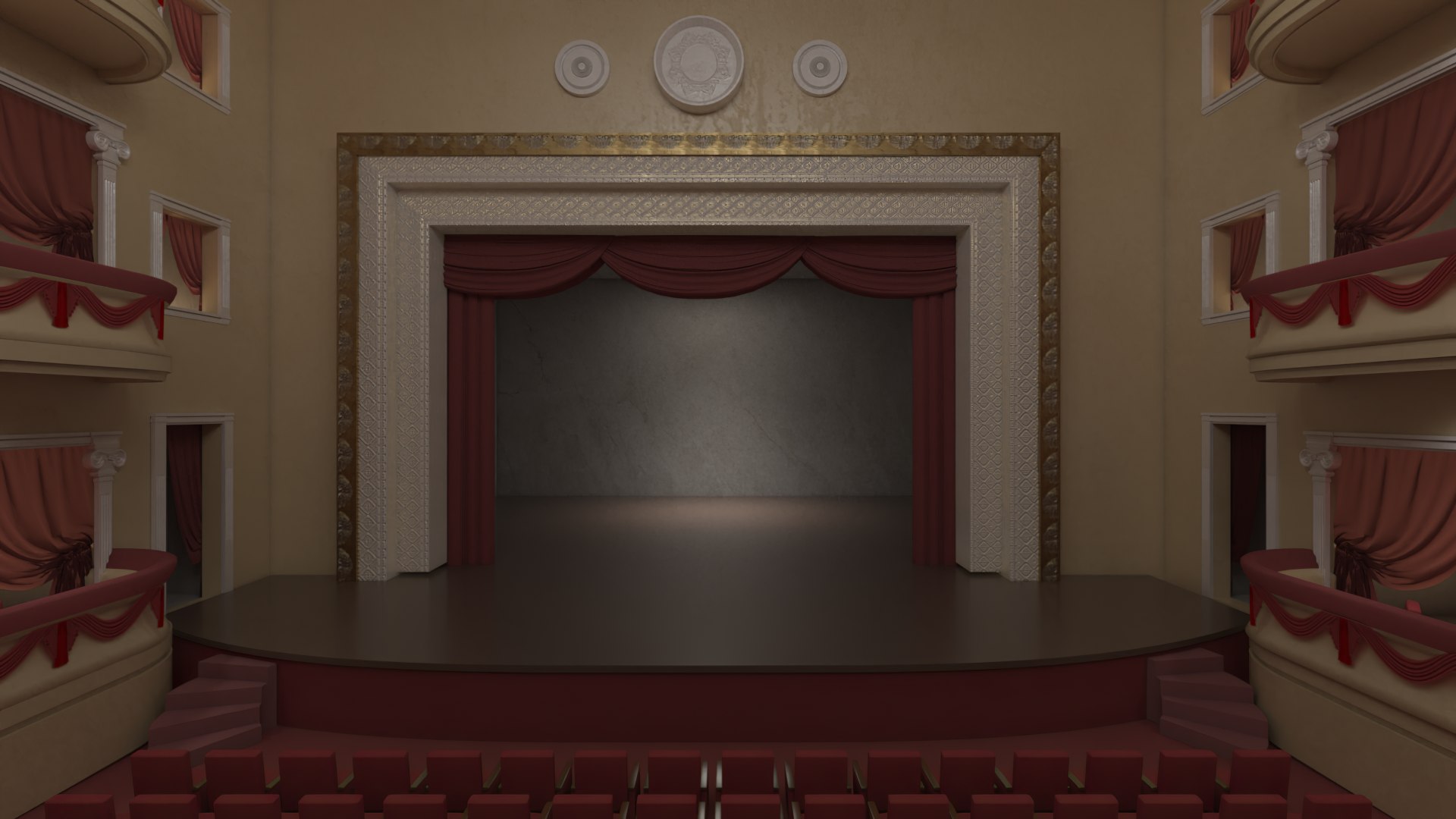 3D Drama Theater Realistic - TurboSquid 1812775