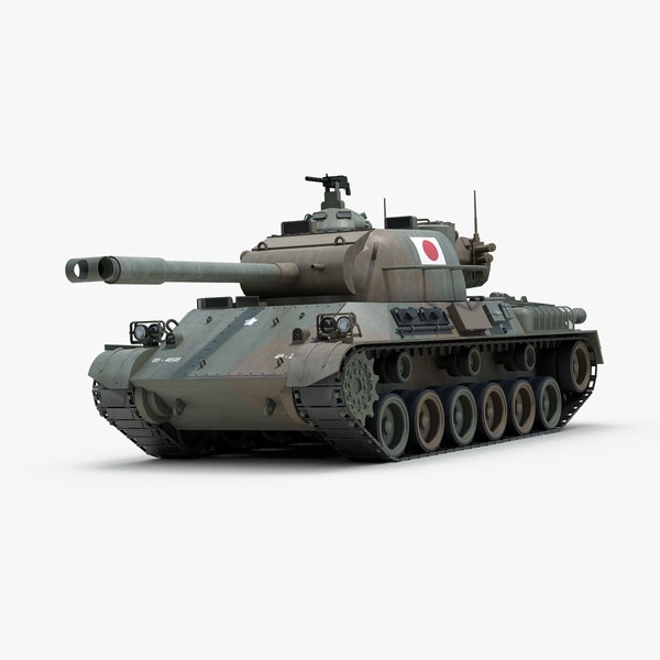 3d model japanese light tank ha