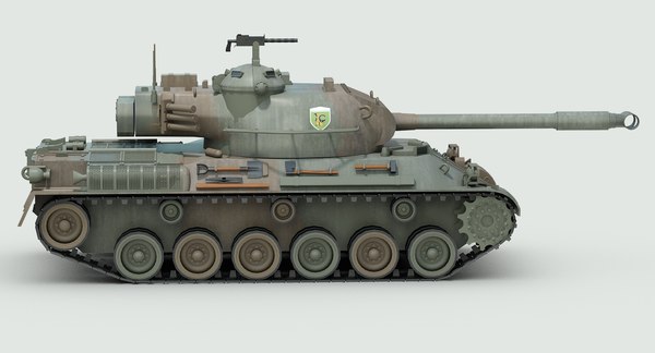japan type 61 tank track 3d model