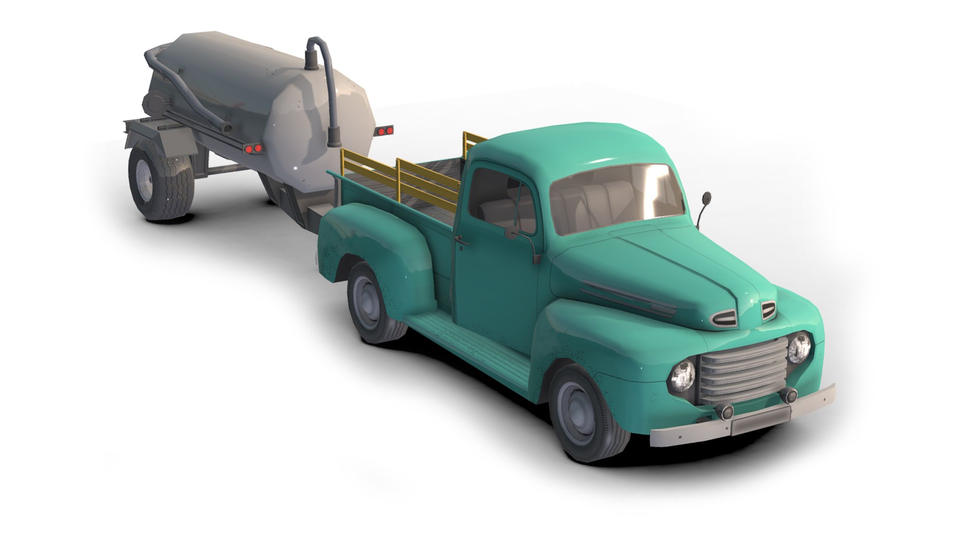 3D Model Farm Car - TurboSquid 2133457