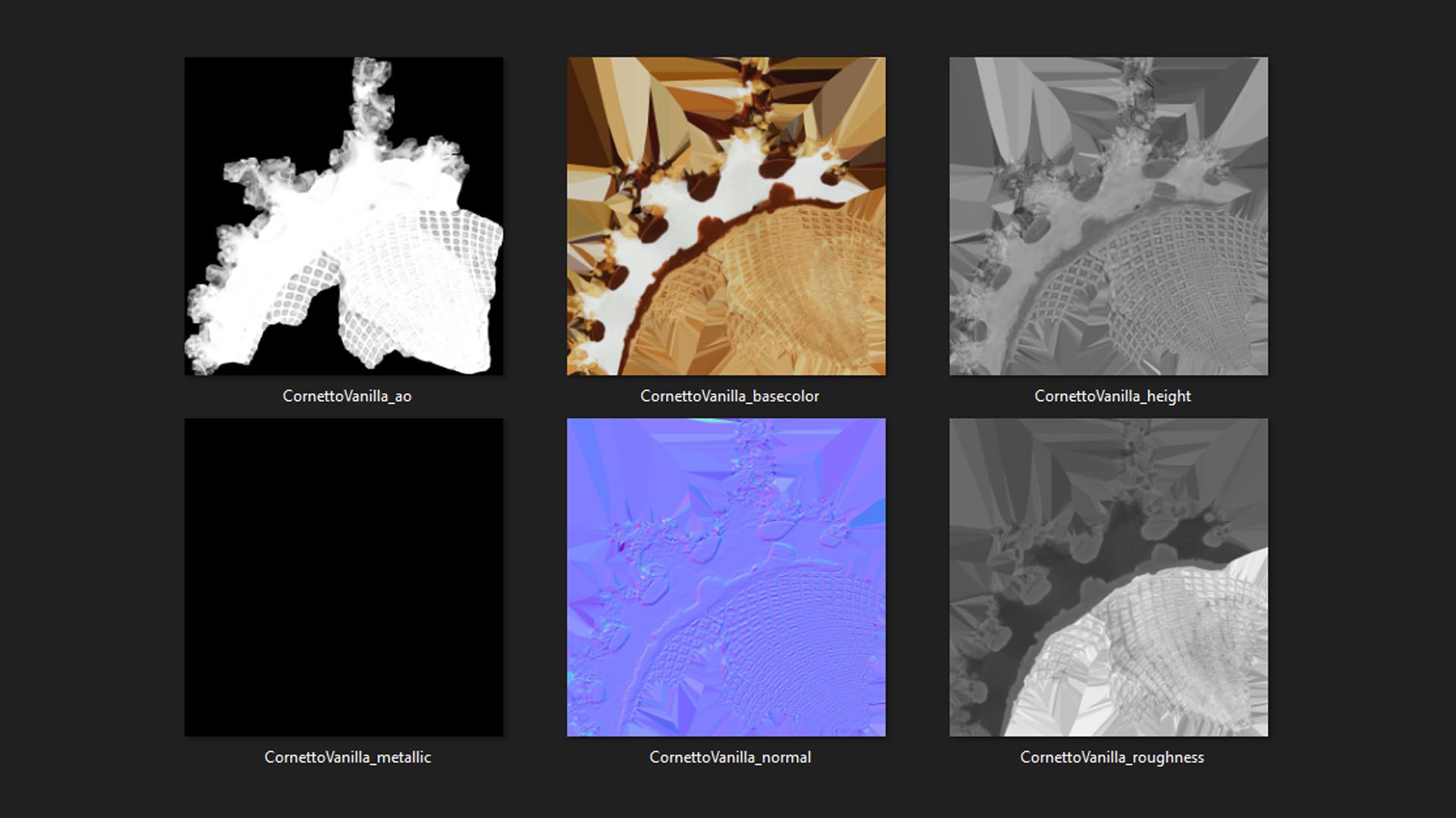 3D Cornetto Vanilla - TurboSquid 2315185