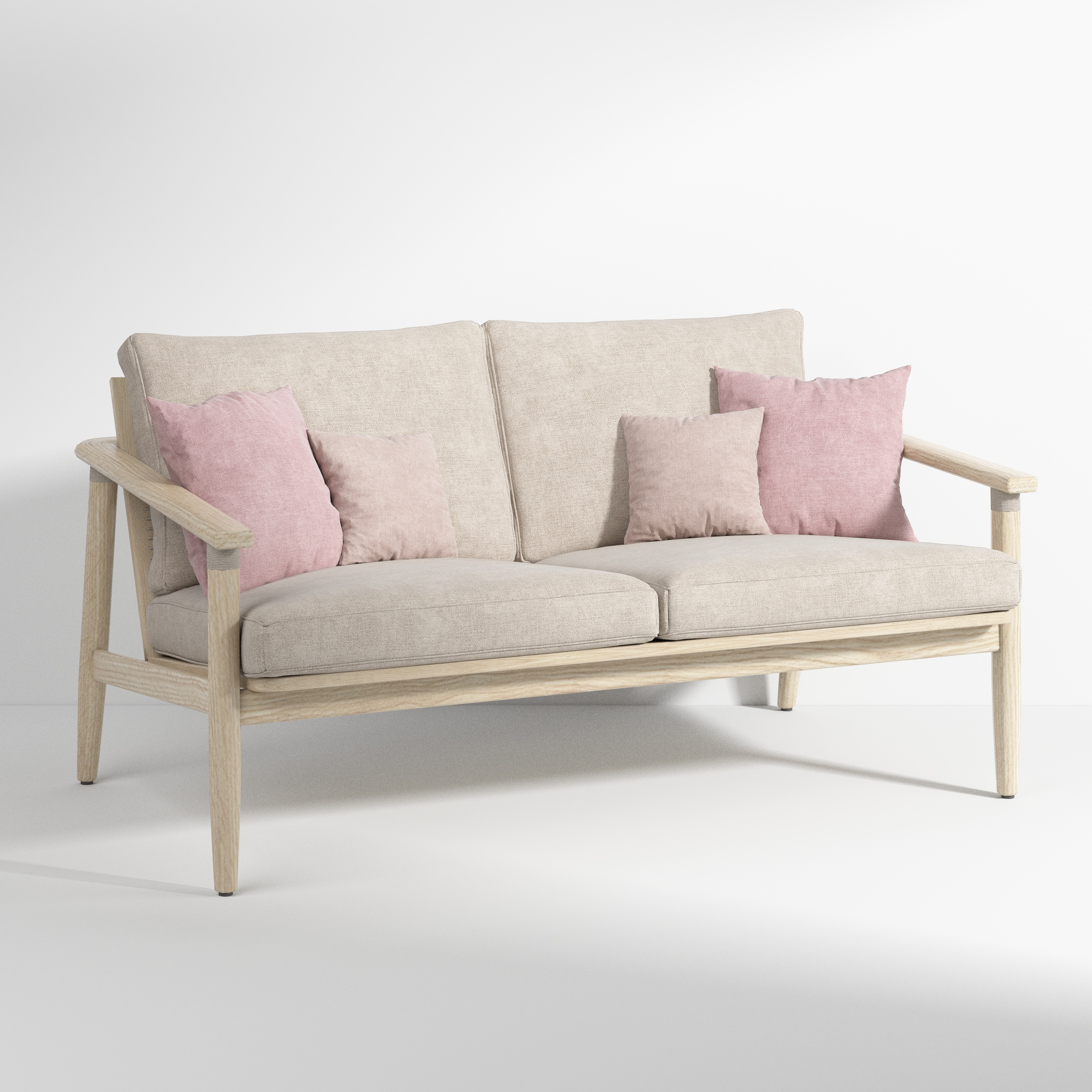 3D David lounge sofa 2S model - TurboSquid 2046316