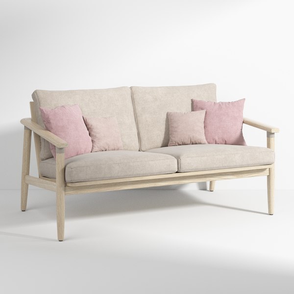 3D David lounge sofa 2S model - TurboSquid 2046316