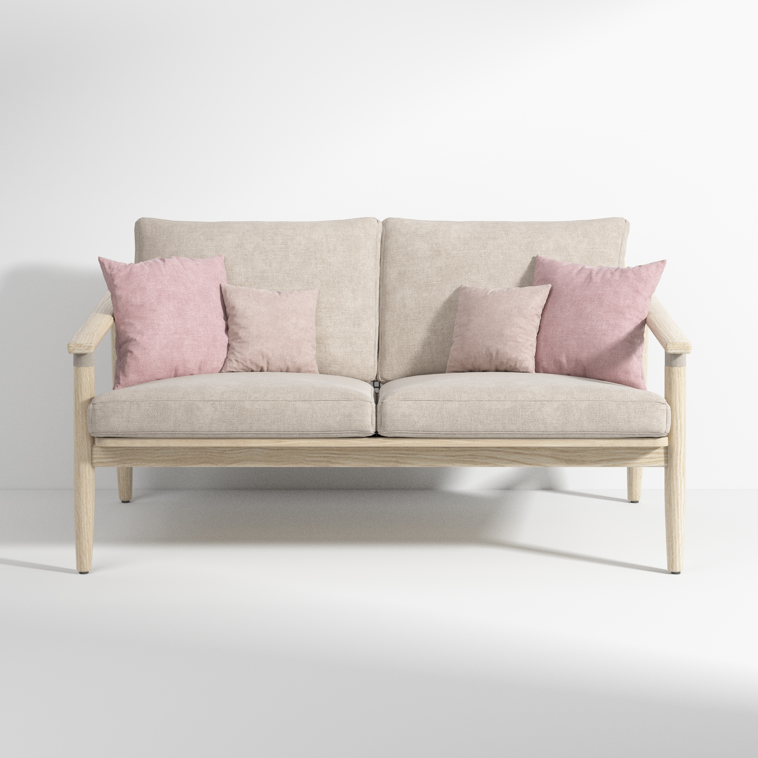 3D David lounge sofa 2S model - TurboSquid 2046316