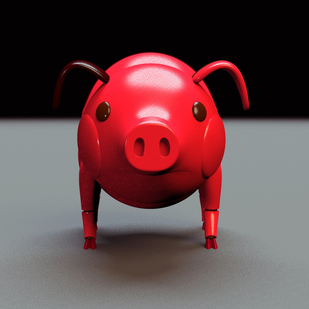 Free 3D Model Pig Mechanic Rig - TurboSquid 1182526
