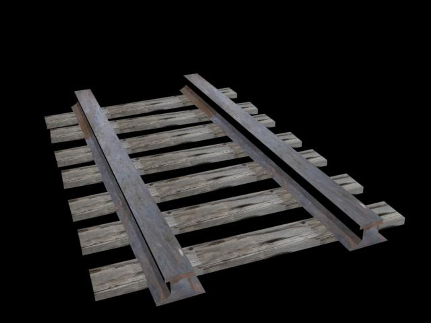 3d Railroad Tracks
