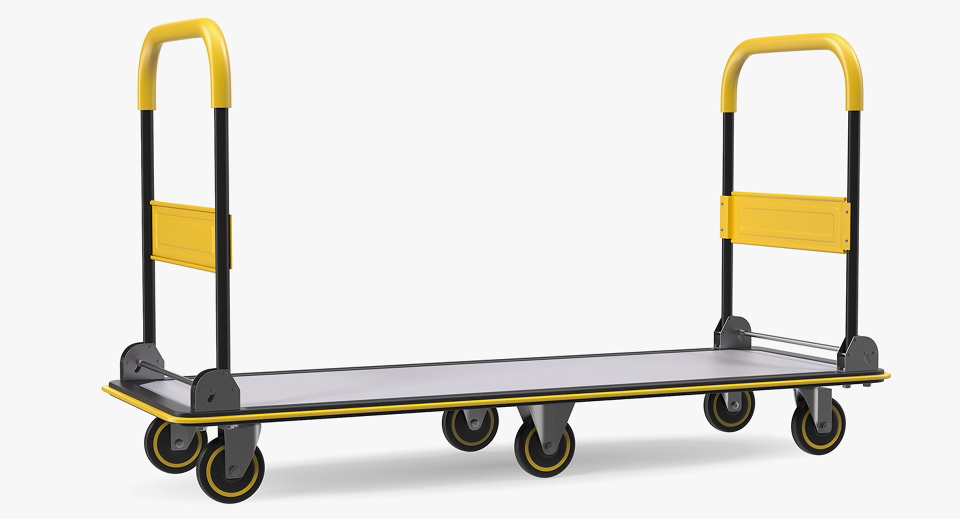 3D Platform Hand Truck Trolley Model - TurboSquid 1415748