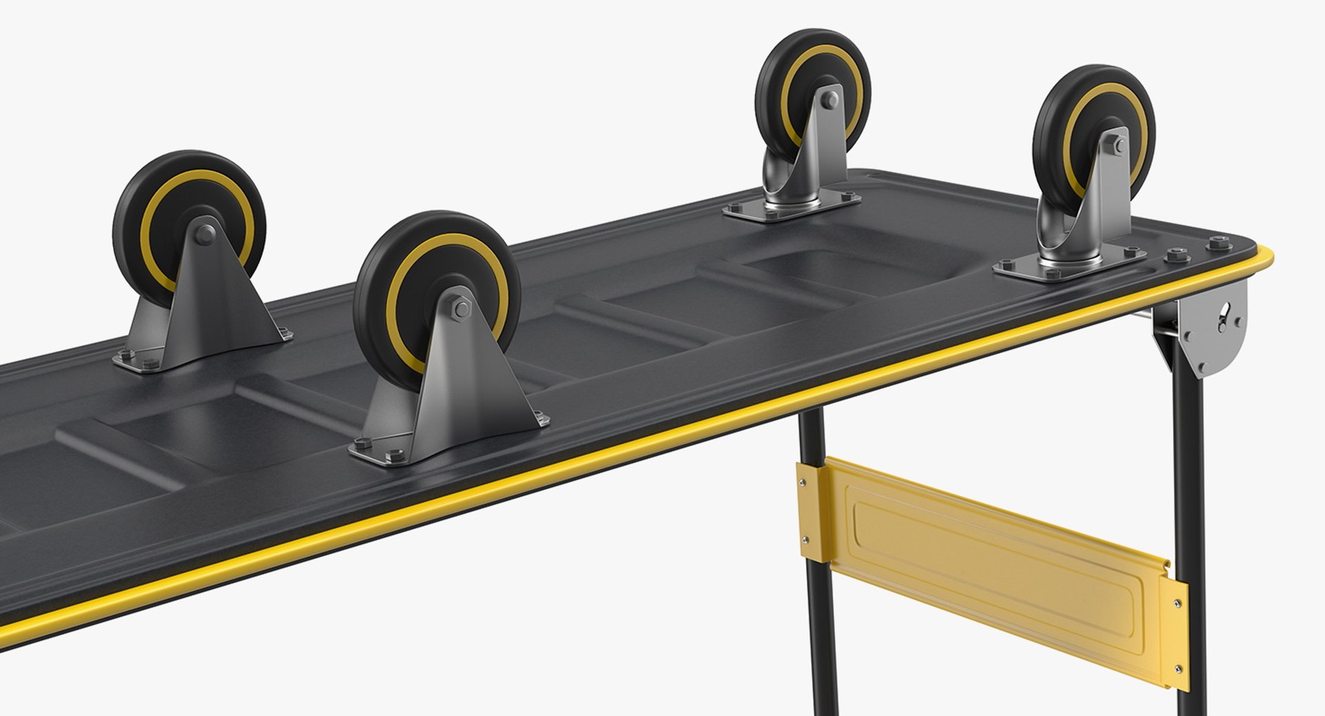 3D Platform Hand Truck Trolley Model - TurboSquid 1415748