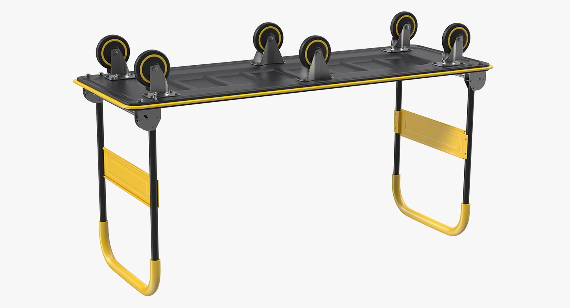 3D Platform Hand Truck Trolley Model - TurboSquid 1415748