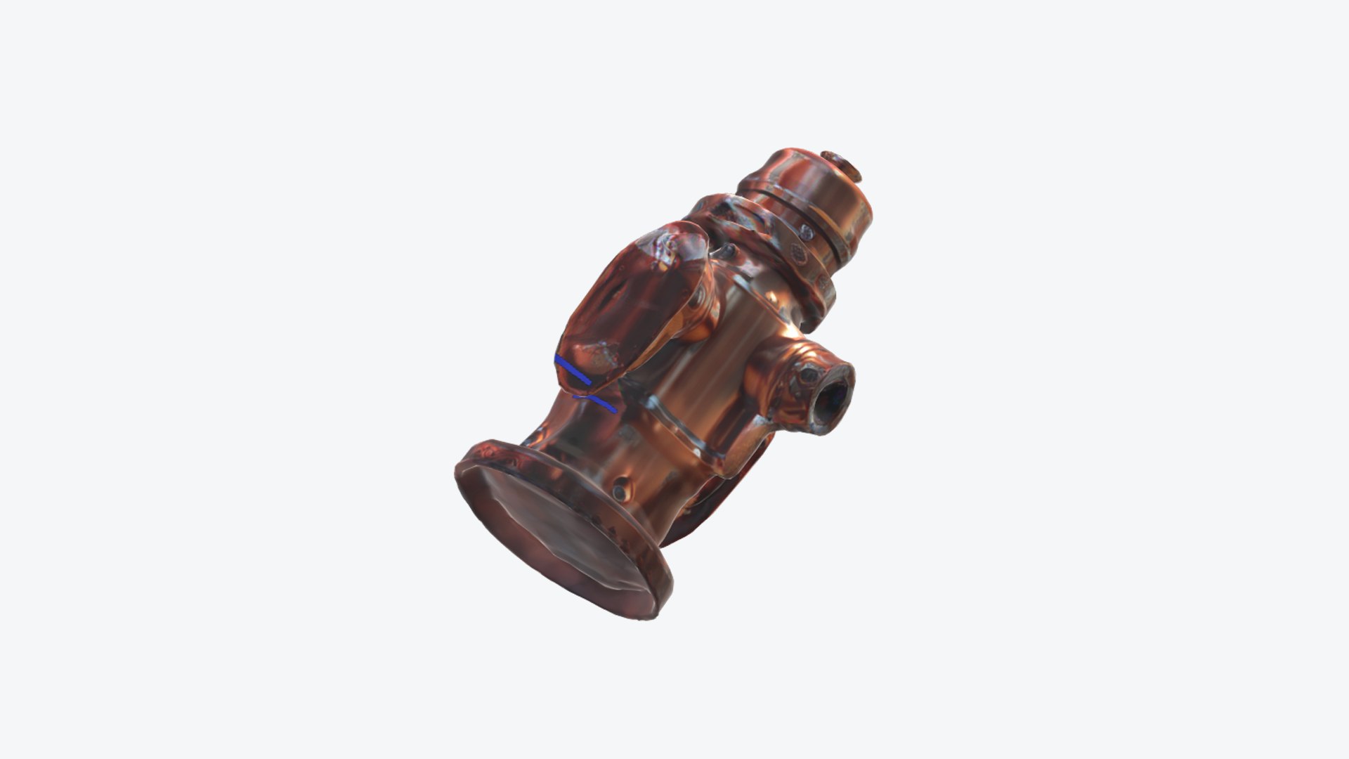 3D Model Fire Hydrant Fireplug - TurboSquid 2139301