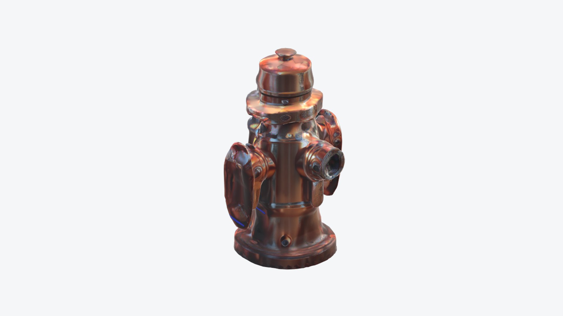 3D Model Fire Hydrant Fireplug - TurboSquid 2139301