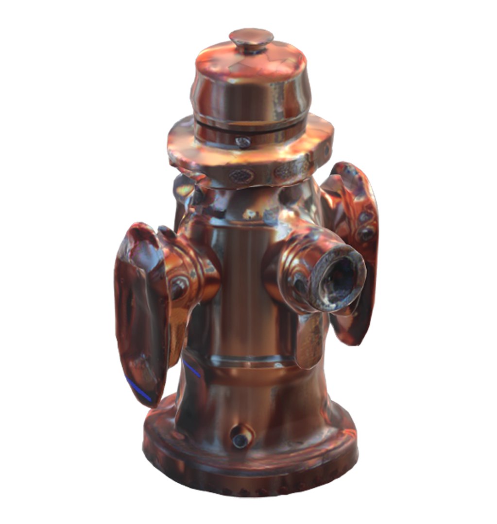 3D Model Fire Hydrant Fireplug - TurboSquid 2139301